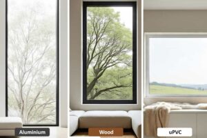 Aluminium Vs. uPVC Vs. Wood for Fixed Windows: Explore Options